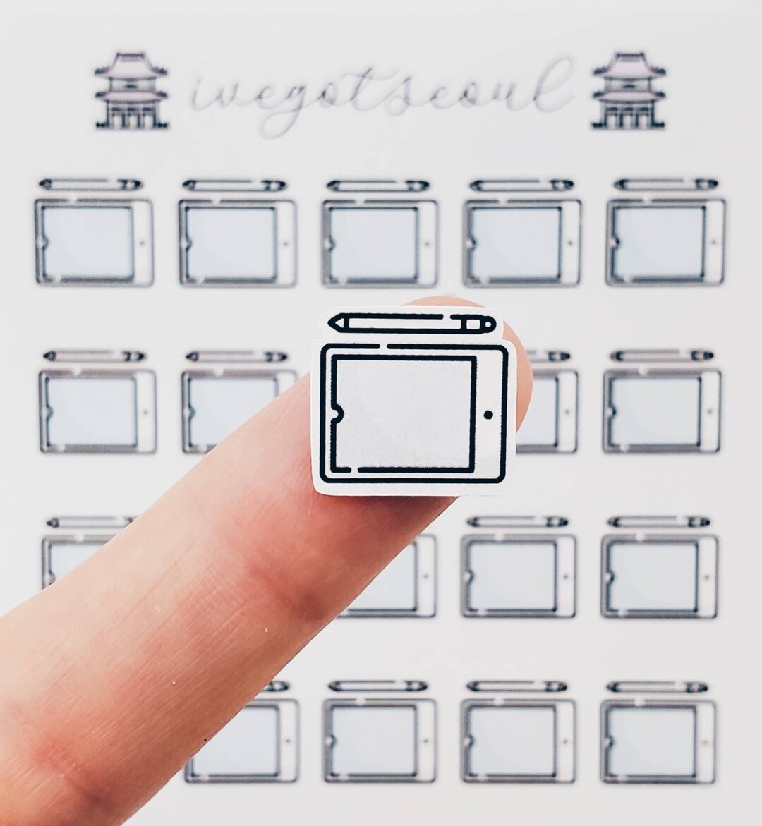 Planner Sticker | Tablet - Etsy