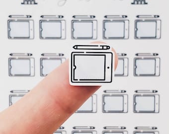 Planner Sticker Tablet - Etsy