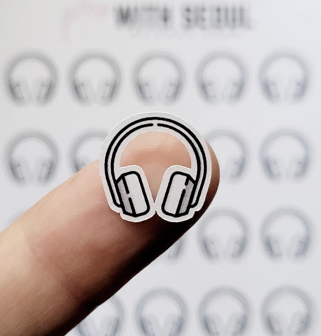 Planner Stickers | Headphones, Airpods Max - Etsy