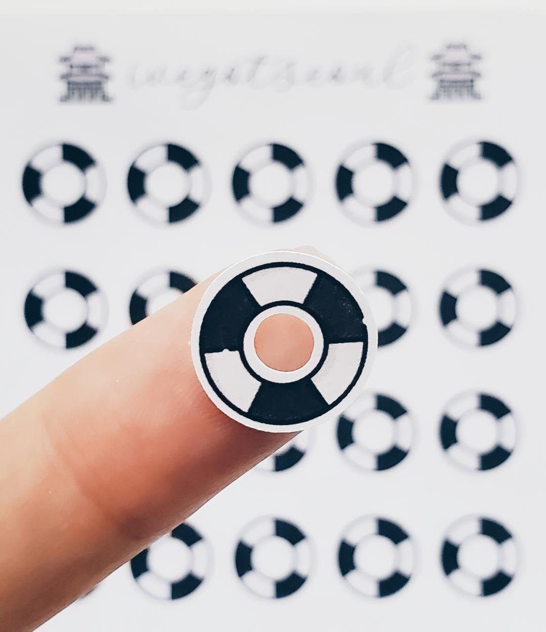 Planner Sticker | Pool Float Inner Tube - Etsy