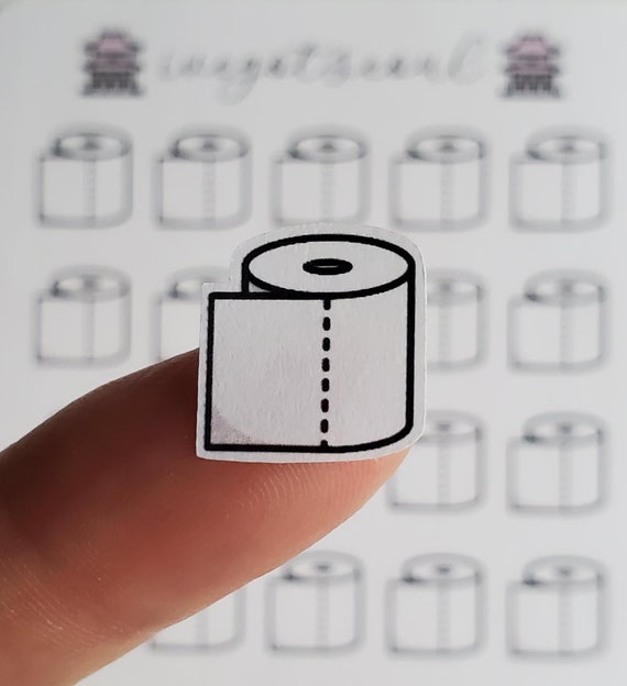 Planner Sticker Toilet Paper - Etsy