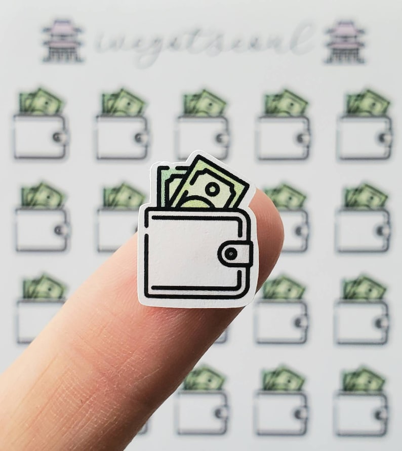 Planner Sticker | Wallet - Etsy