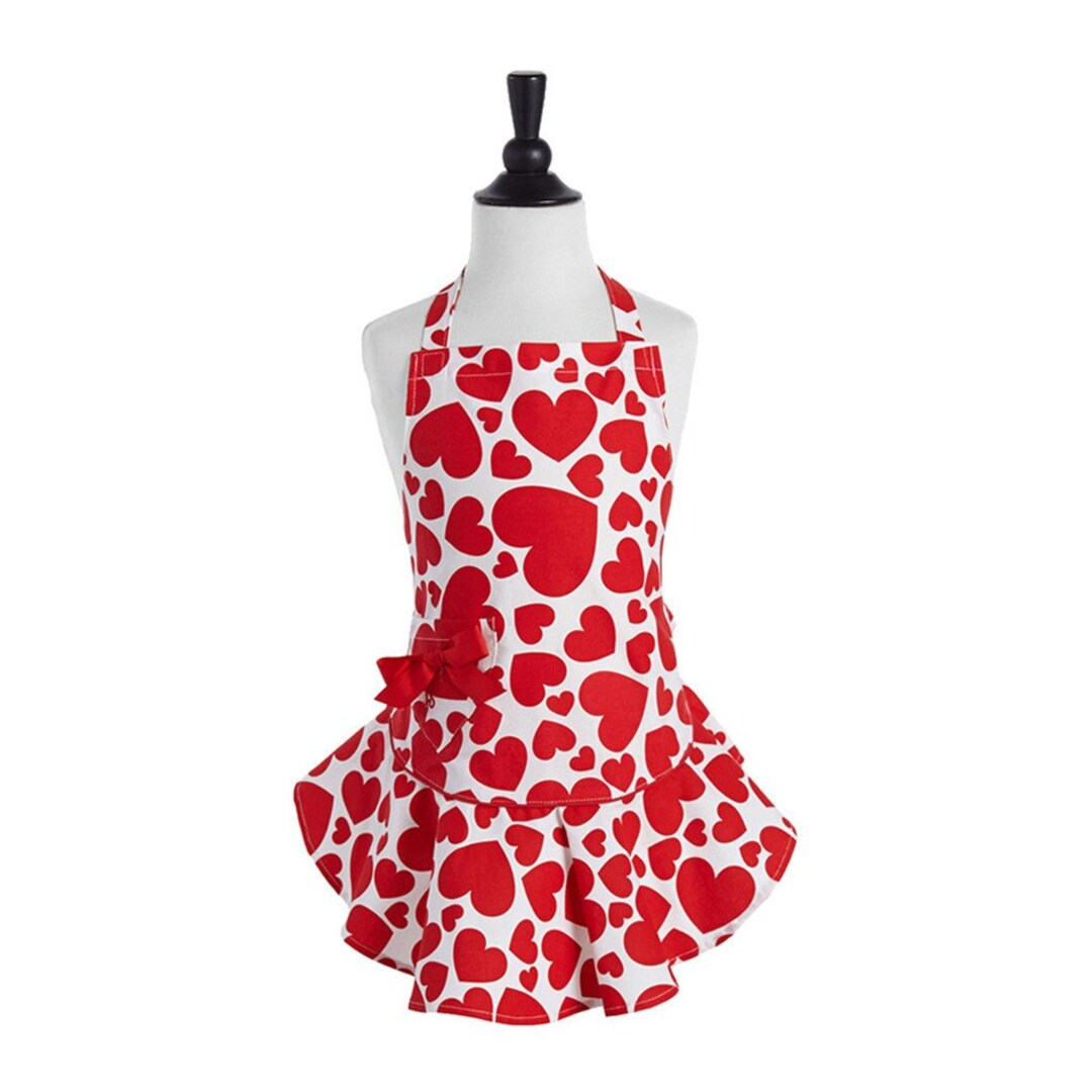 Monogrammed Apron, Red Heart Child Size Jessie Steele Apron ...