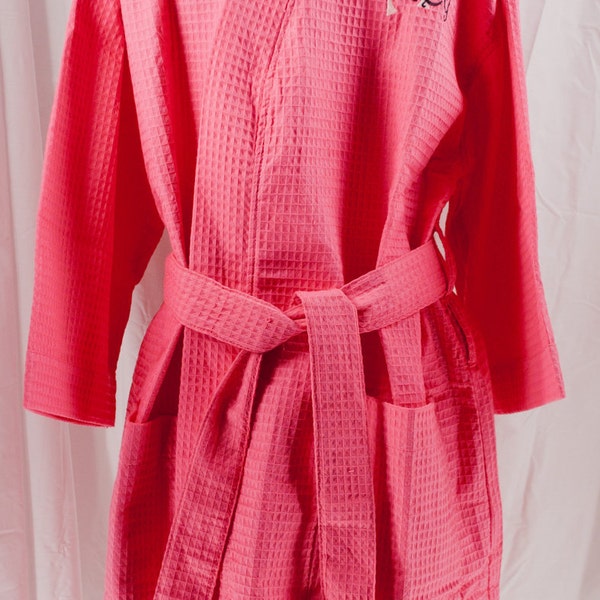 Hot Pink Robe - Etsy