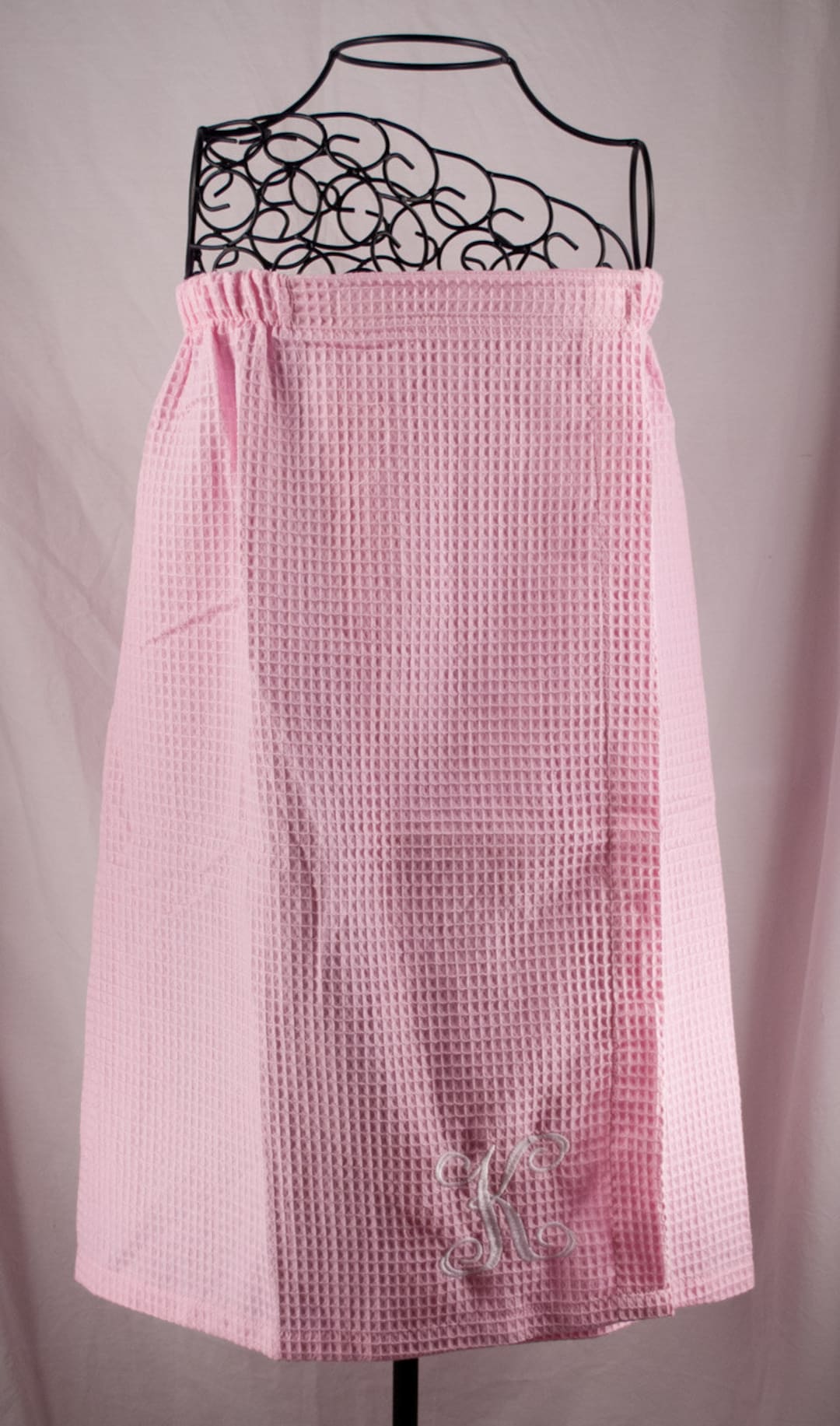 Monogrammed Spa Wrap - Pink Towel Wrap - Personalized Cover-up- College ...