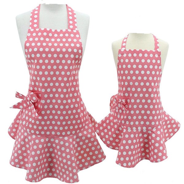 Polka Dot Apron - Etsy