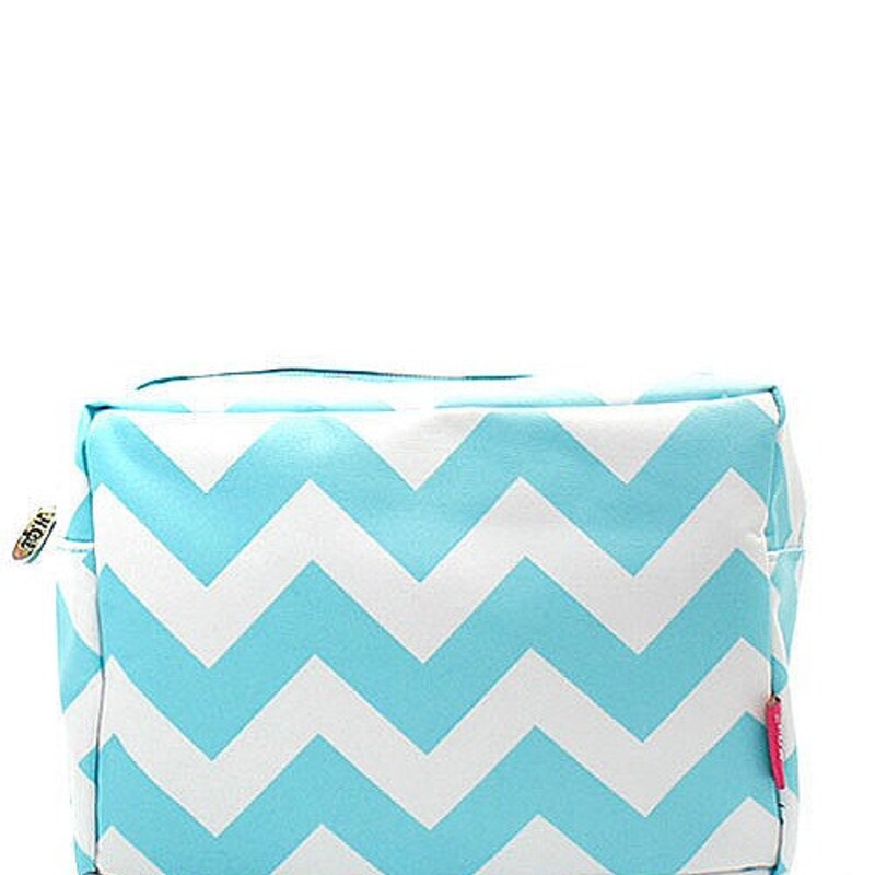Monogram Chevron Bag - Etsy