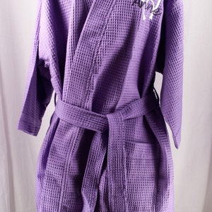Waffle Kimono Robes, Personalized Robes, Bridesmaid Gift, Bride Robes ...