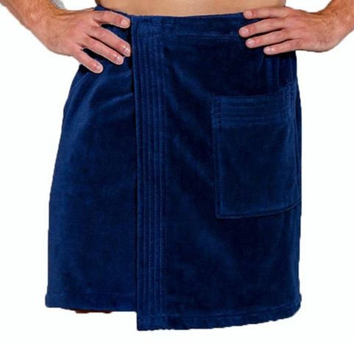 Personalized Men's Spa Wrap Navy Blue Spa Towel Sauna - Etsy