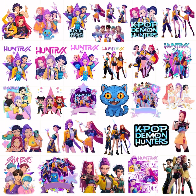 Huntrix .svg - Etsy