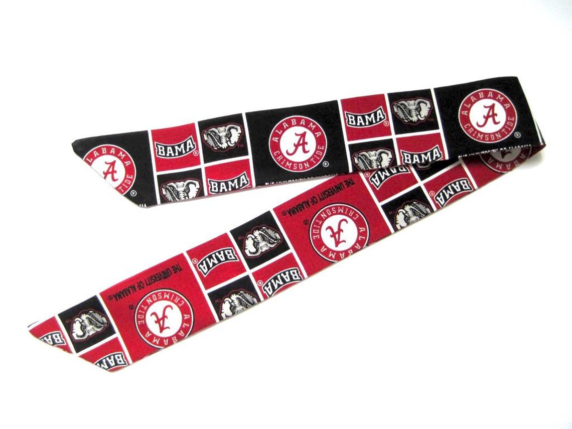 Alabama Crimson Roll Tide Fabric Hair Tie - Versatile Accessory for ...