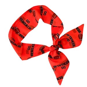 Cincinnati Bengals Women's Skinny Scarf for Ponytail, Bun or Handbag ...