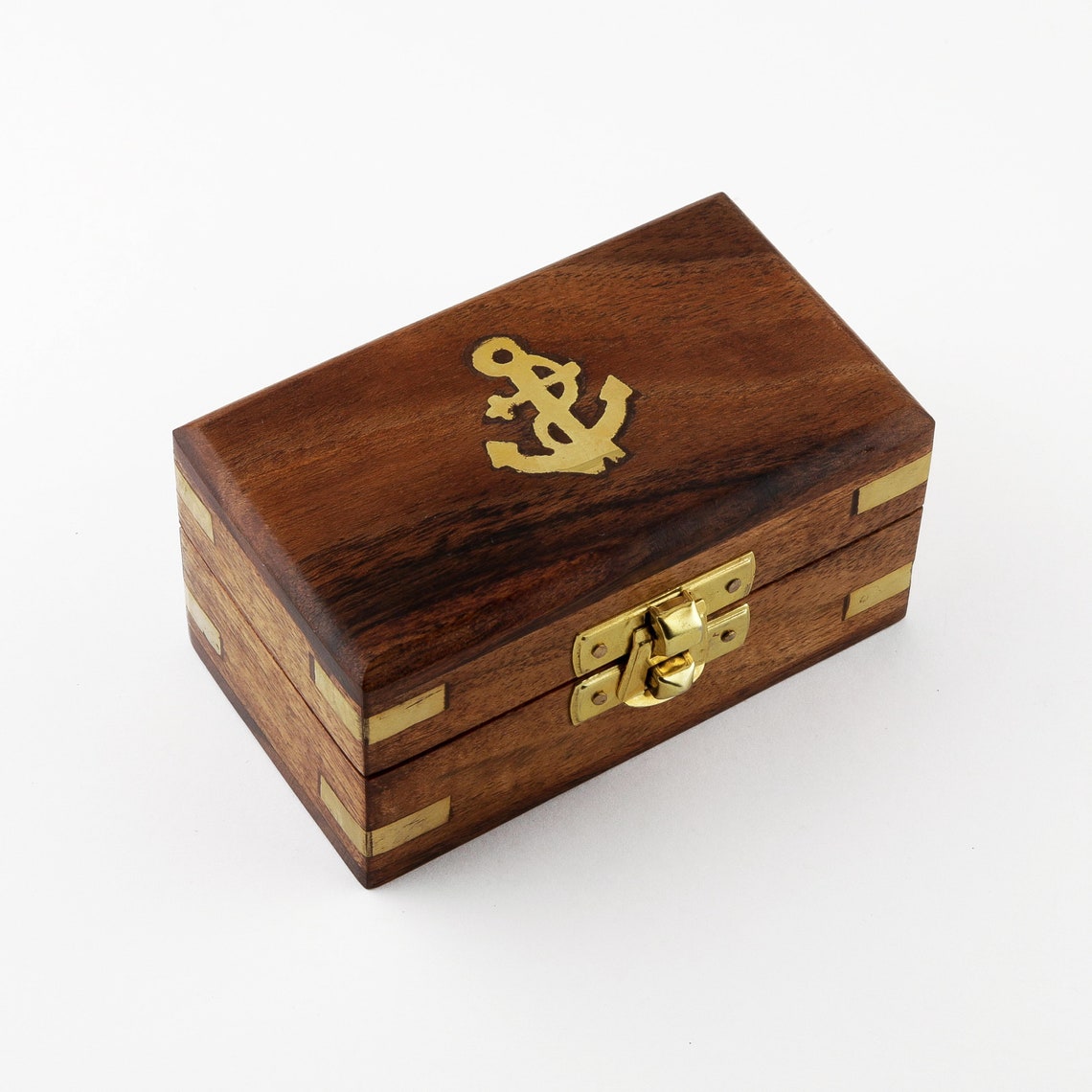 Brass Telescope 6" Extended Nautical Wood Box Seastyle - Etsy