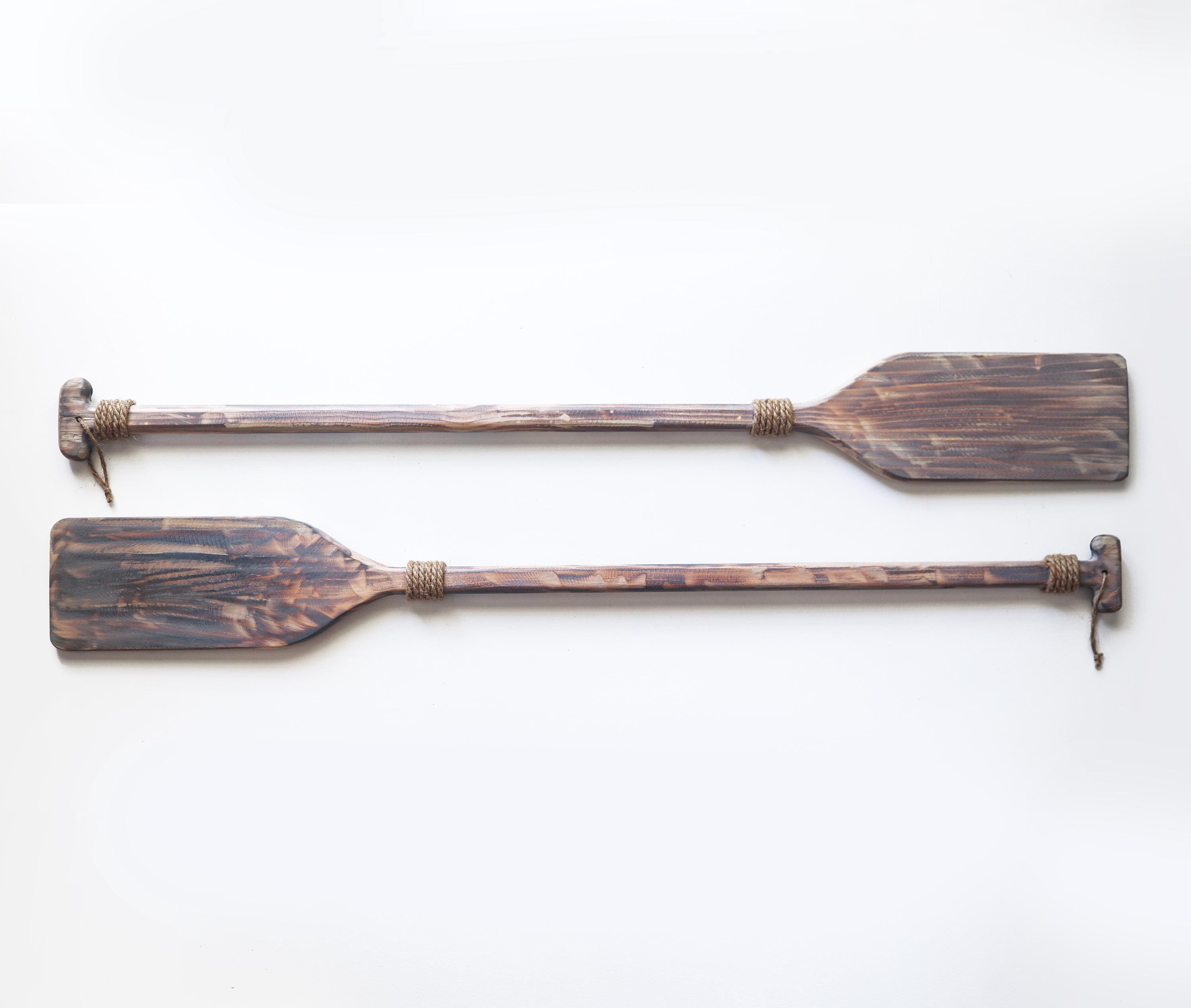 Paddles 2 Old Style Beach Decor Wood Nautical by SEASTYLE - Etsy