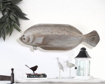 Gray Whale 52 Driftwood 2D Sculpture Beach Décor by SEASTYLE - Etsy