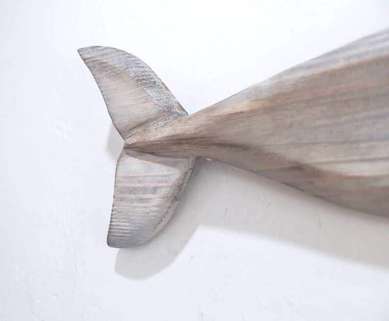 Driftwood Dolphin 40" 2D Sculpture Beach Décor by SEASTYLE - Etsy