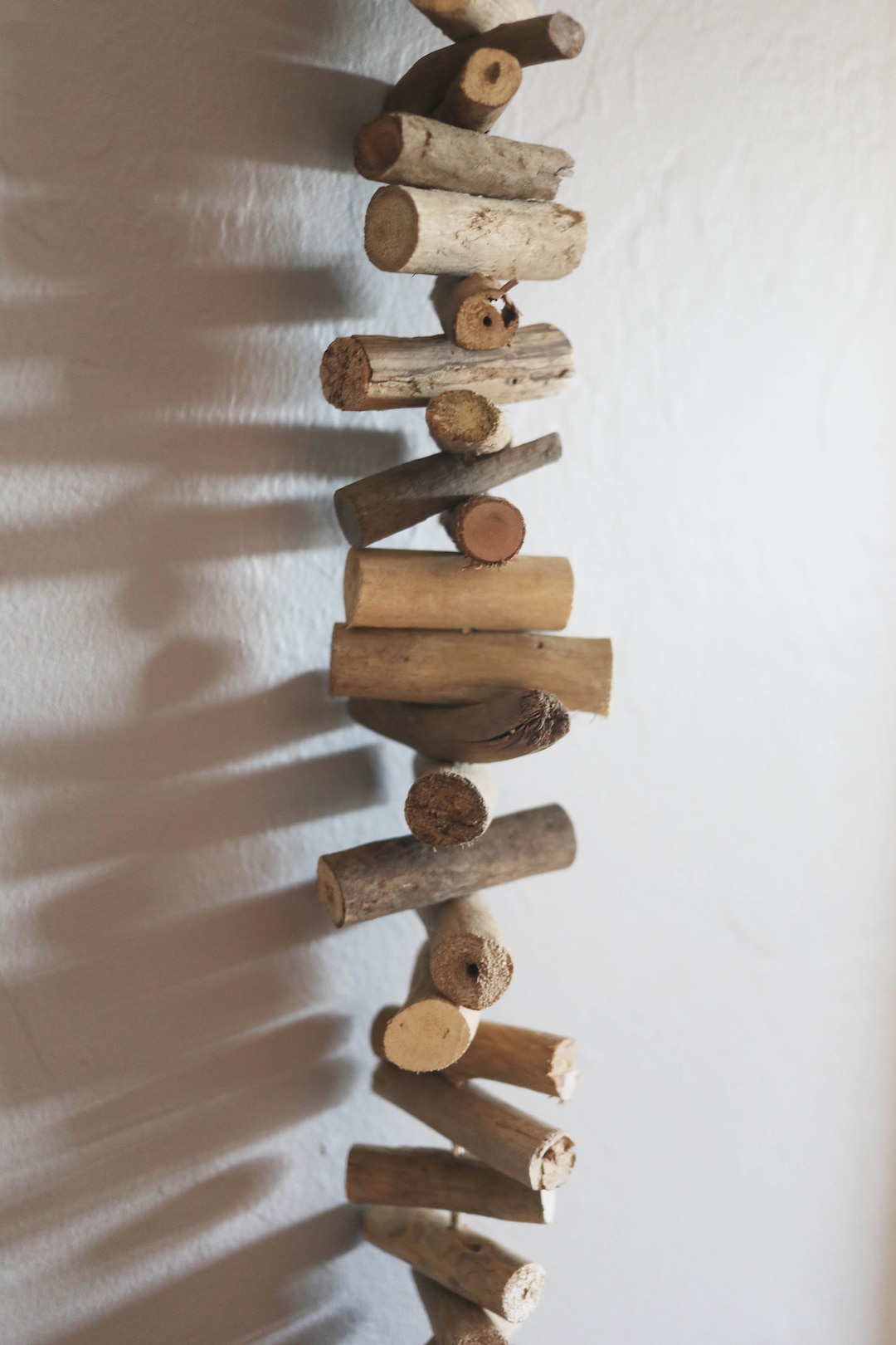 Beach Decor 72x3" Driftwood Garland Nautical Wooden by SEASTYLE - Etsy