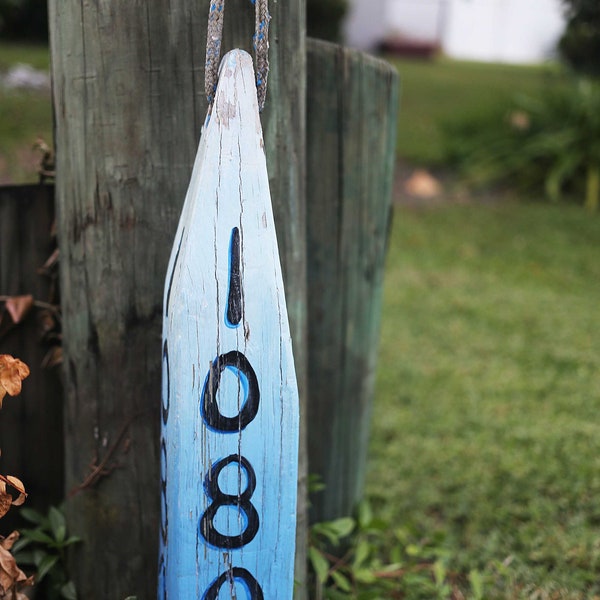 White Nautical House Numbers - Etsy
