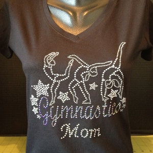 Gymnastics Bling Shirt - Etsy