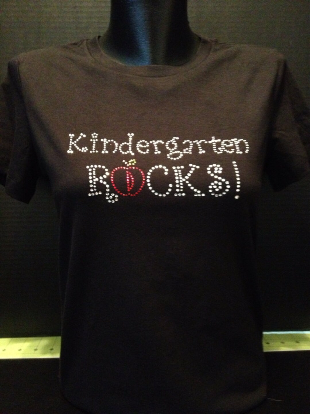 Kindergarten ROCKS Custom Bling T-shirt - Etsy