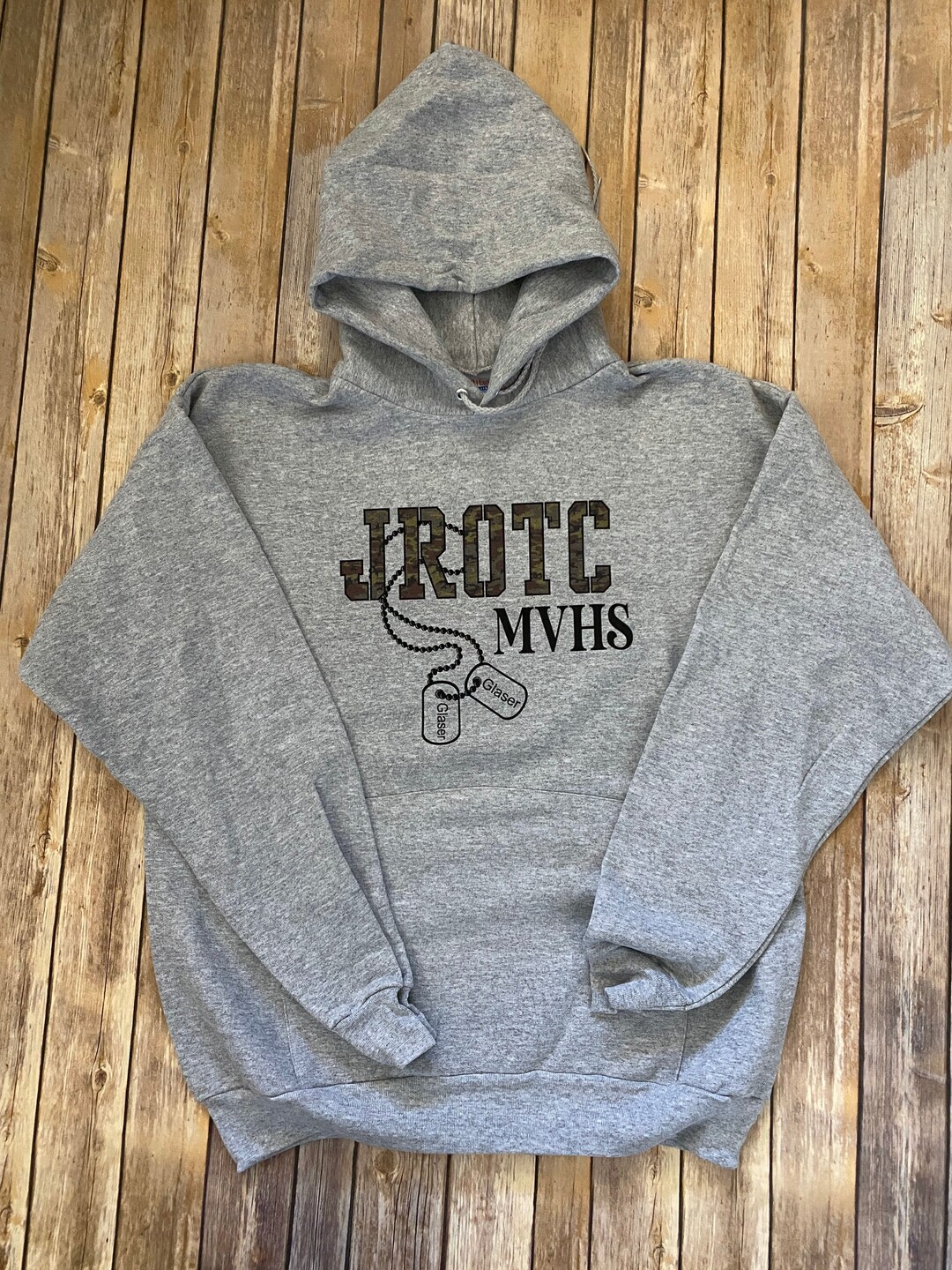 JROTC Hoodie - Personalize School and Name Tags - Etsy