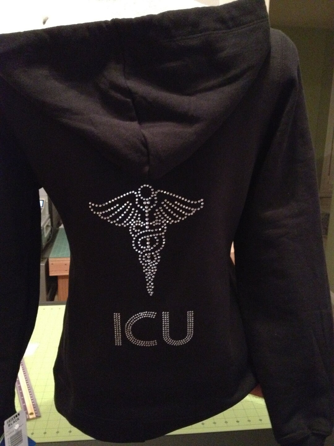 Nurses - Medical - Doctors - Custom Hospital Hooded Bling Jacket - Etsy