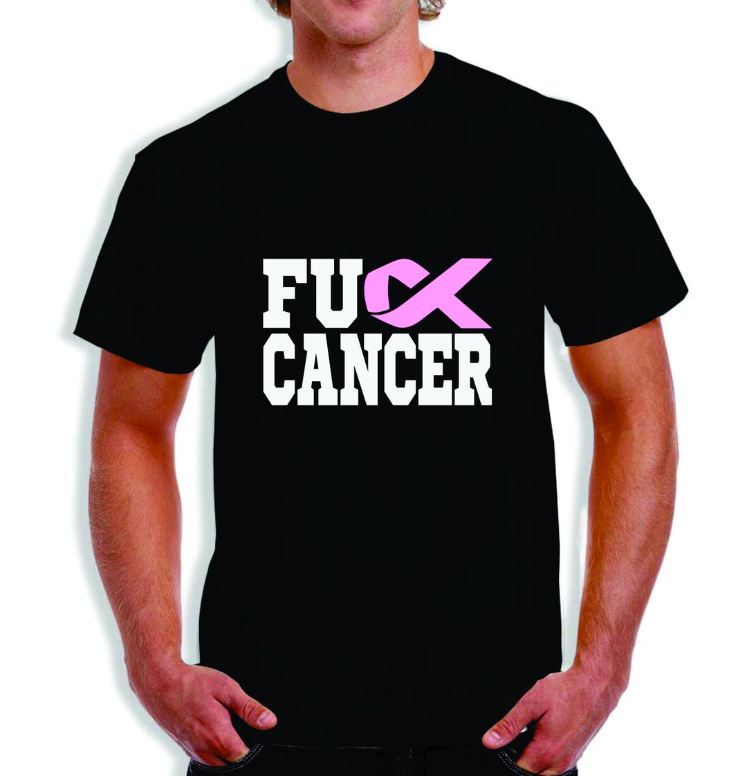 Breast Cancer Awareness - FU Cancer With a Pink Ribbon - Etsy