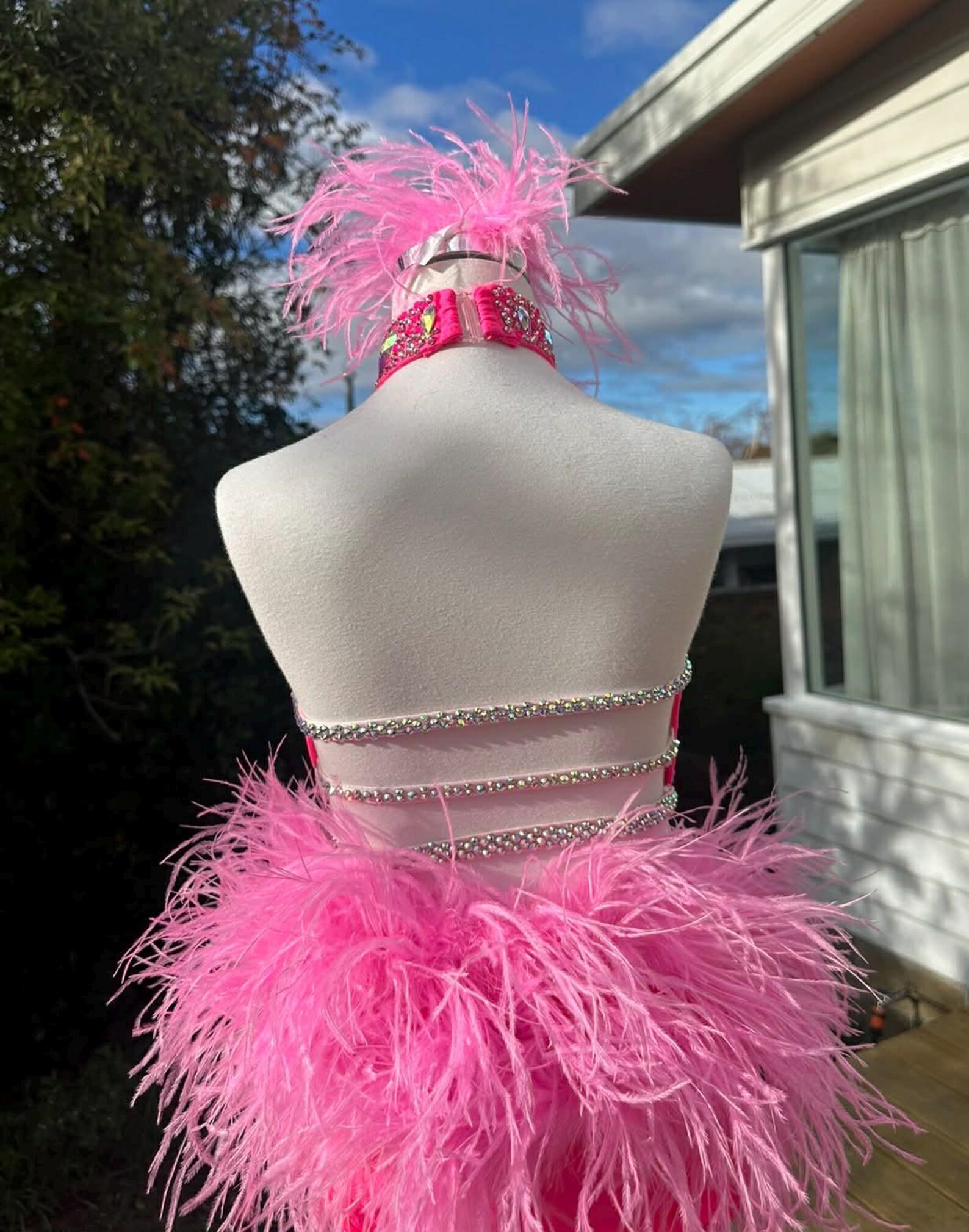 Hot Pink Rhinestone Broadway Costume. Jazz, Broadway, Musical Theatre ...