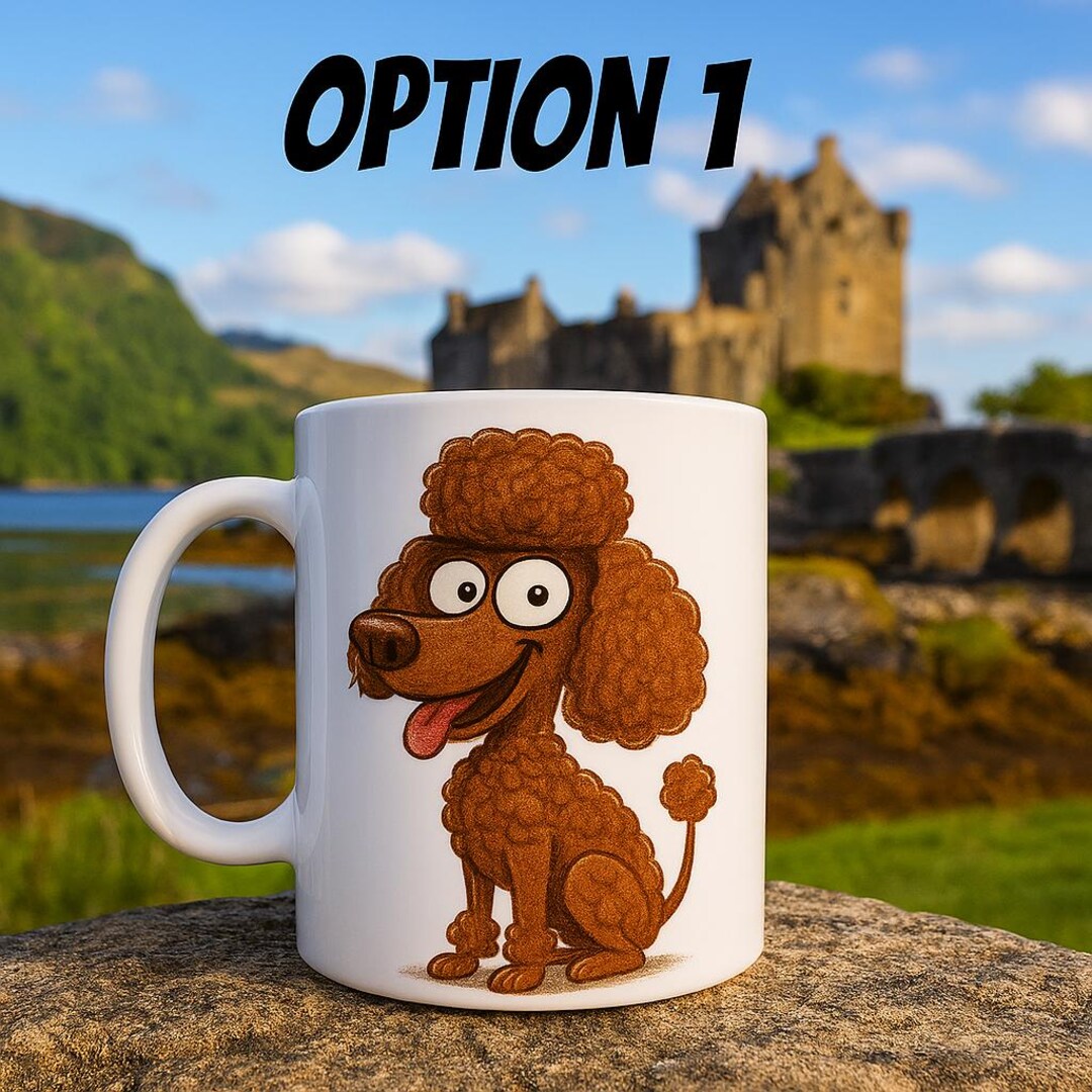 Poodle Mug - “fluffy, Fancy, and Judging Your Coffee Choice” + Choice ...