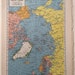 1949 World Map Atlas Map on One Side and Arctic Ocean on One Side - Etsy