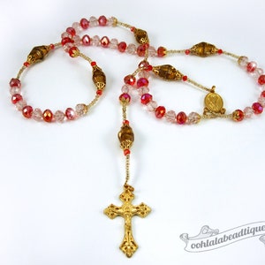 Chaplet of Divine Mercy Rosary Gold Chaplet Devotional Rosaries ...