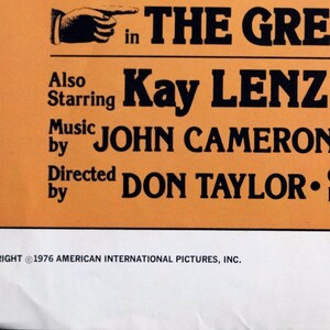 Great Scout and Cathouse Thursday. 1976 Original 27"x41" Movie Poster ...