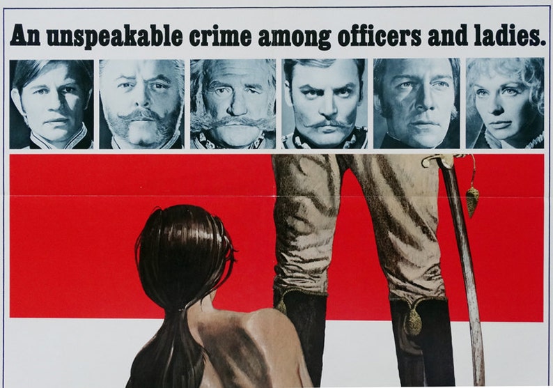 CONDUCT UNBECOMING. 1975 27 X 41 Theater Movie Poster. Michael York ...