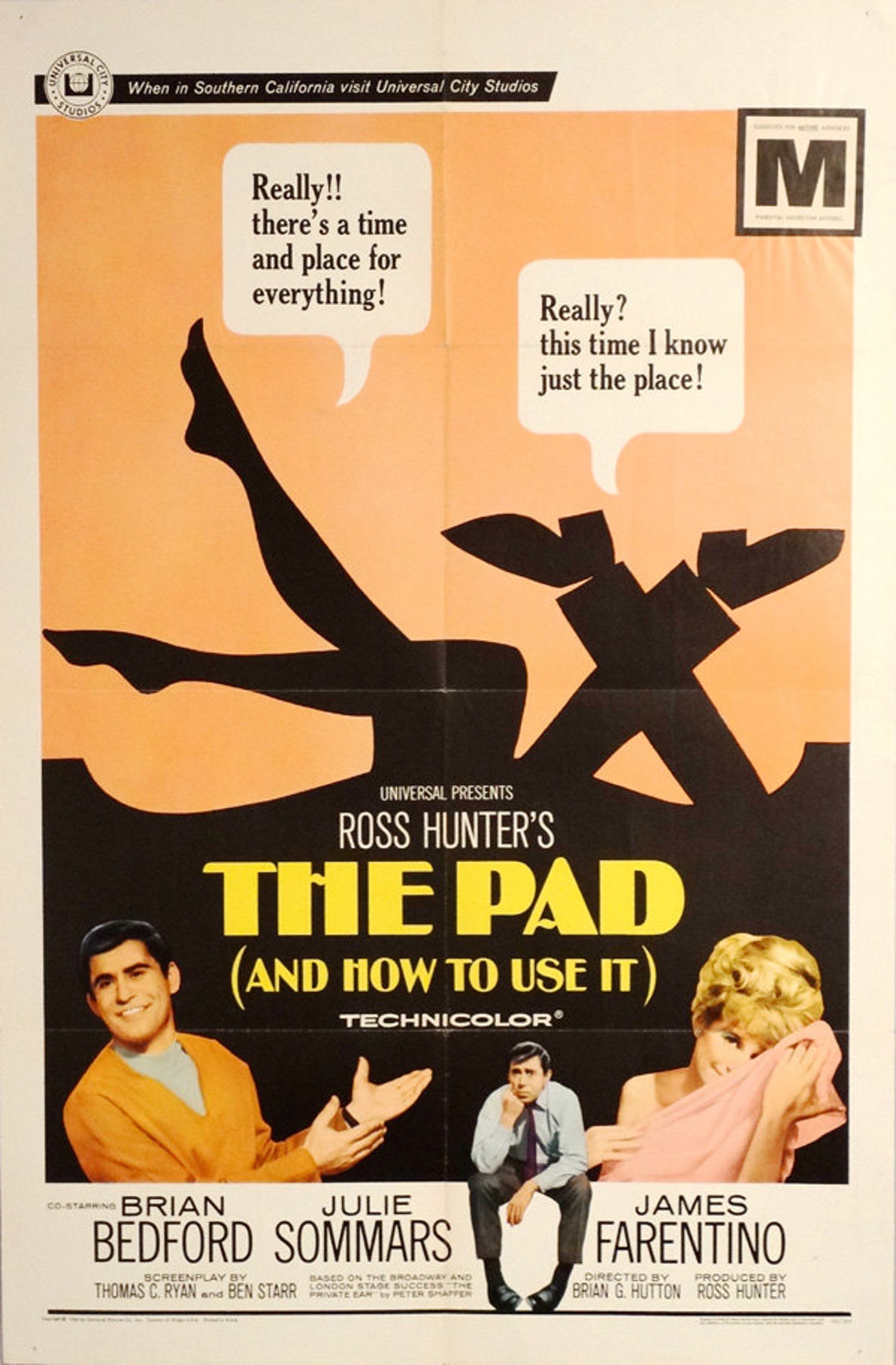 PAD, THE.( and How to Use It) 1966 Original 27"x41" Movie Theater ...