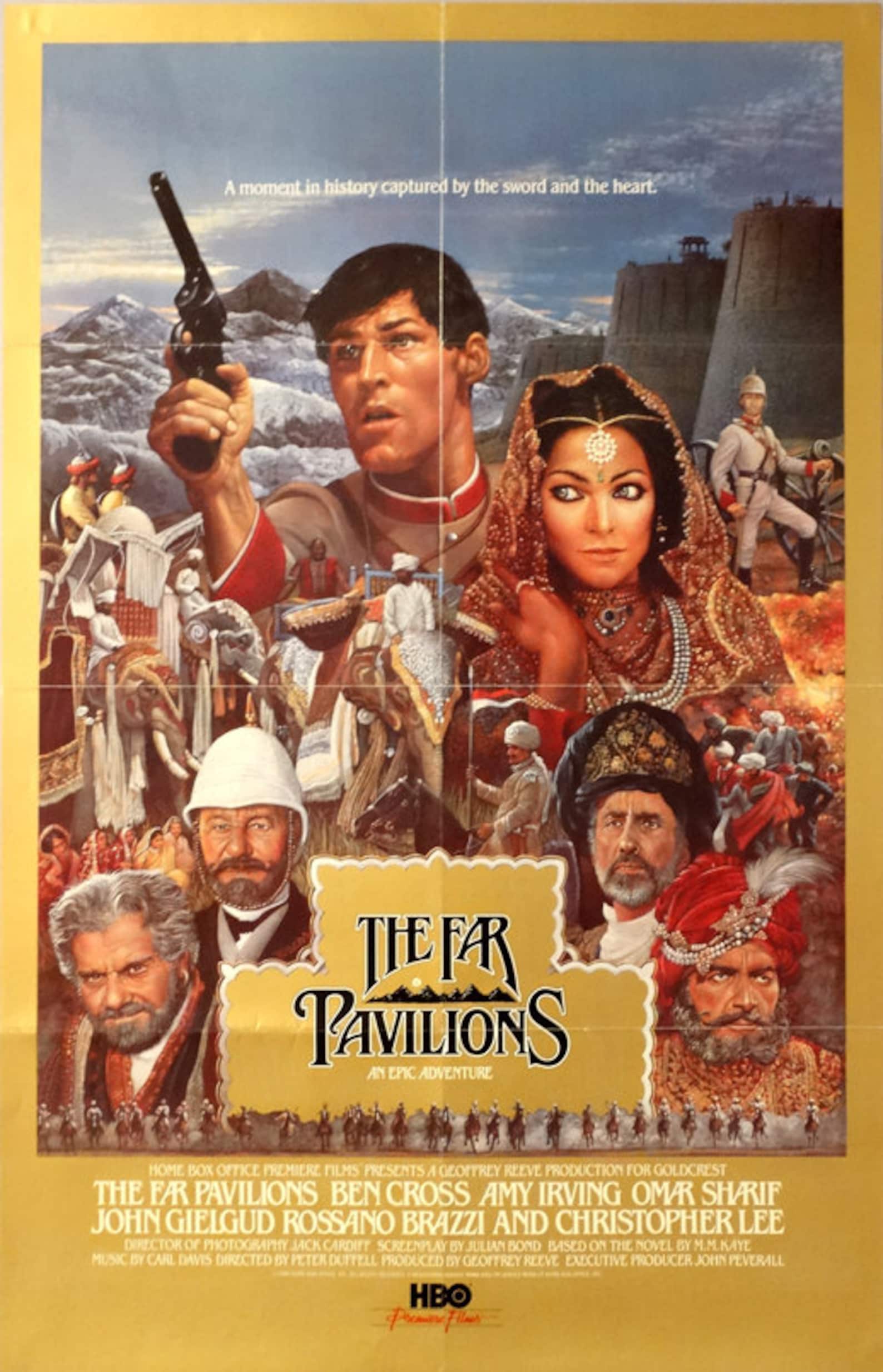 Far Pavilions, The. Original 1984 Rare 24"x36" TV HBO Mini-series ...