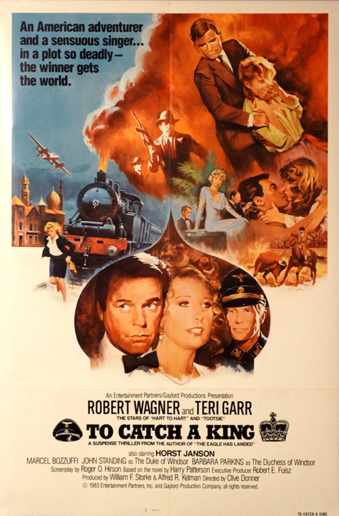 To Catch a King. Original 1983 US 27"x41" Rare Movie Poster. Robert ...