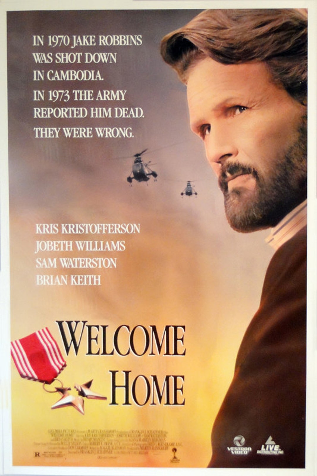 Welcome Home. Original 27" X 41" Theater Movie Poster. Kris ...