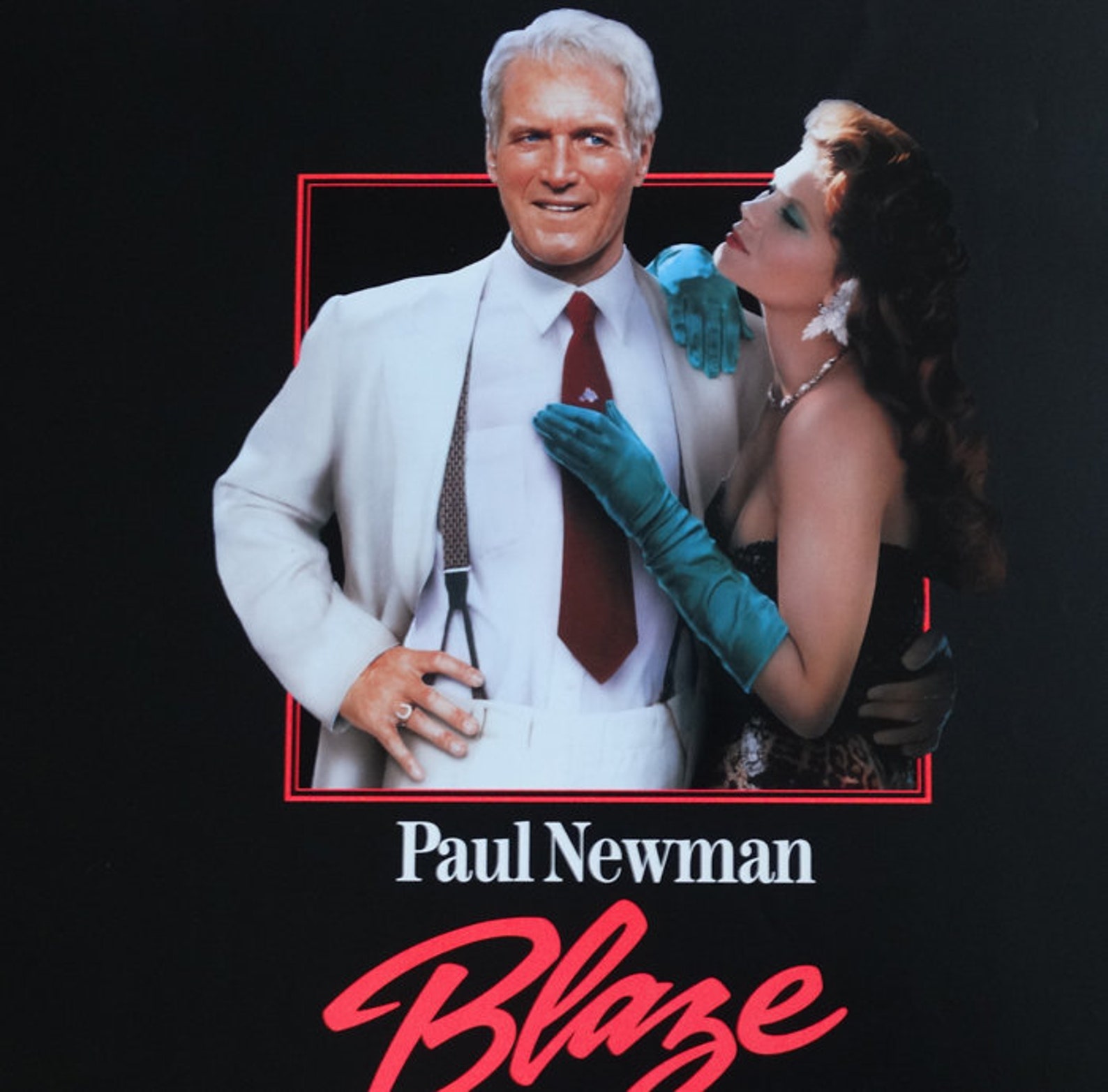 Blaze. 1989 Original 27"x 40" U.S. Theater Movie Poster. Paul Newman ...