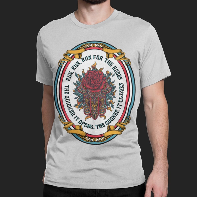 Run for the Roses T Shirt / Mongo Arts / Super Soft ECO | Etsy