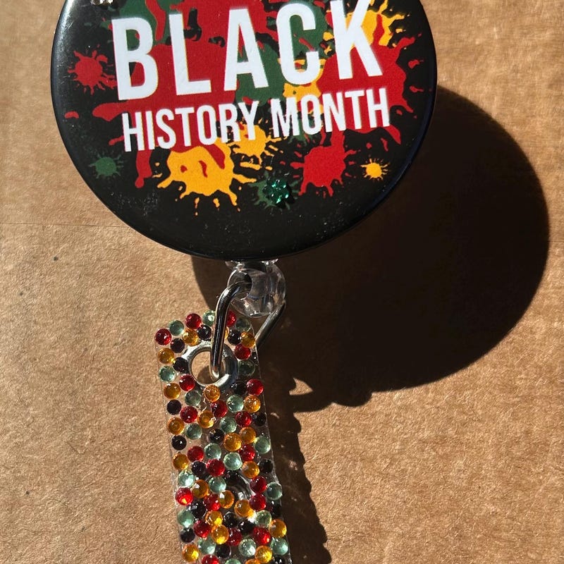 Black History Badge Clip - Etsy