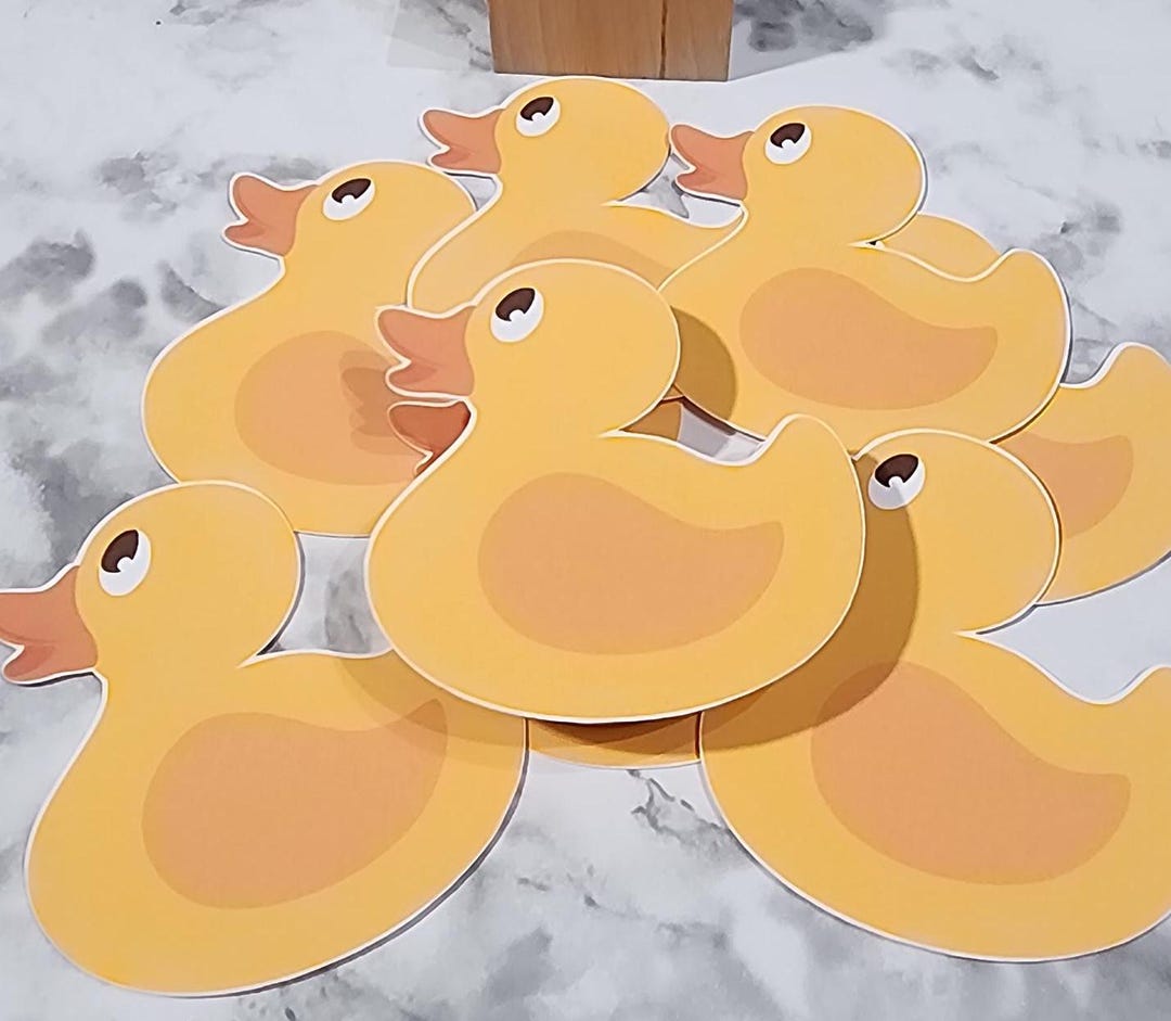 Rubber Duck Die Cuts Rubber Duckies Scrapbooking Die Cut Shapes Duck ...