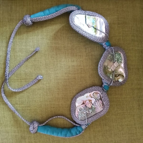 Abalone Shell Belt - Etsy