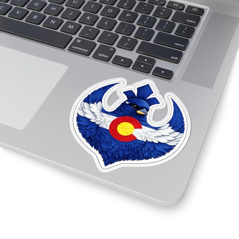 Colorado Rebel Bird | Kiss-cut Vinyl Decal - Etsy