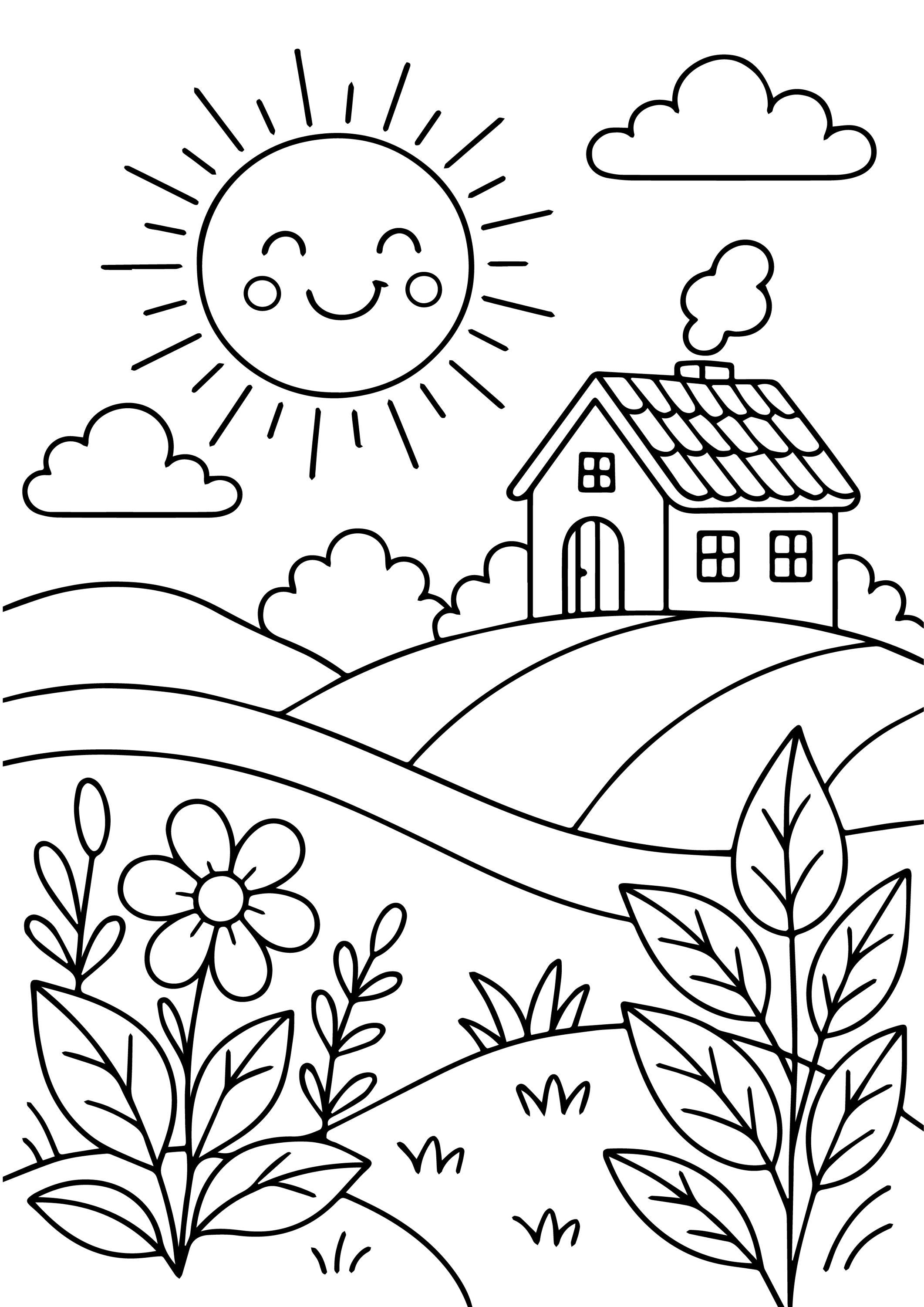 Learn to Draw Nature for Kids – Printable PDF Drawing Book | Step-by ...