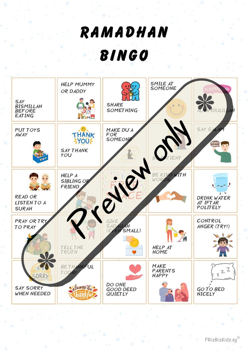 Editable Ramadan Planner for Kids | Canva Islamic Activities | 15-page ...