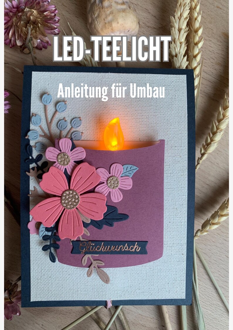 LED Flickering Light Cards – PDF - Instructions for 3 Cards With LED ...