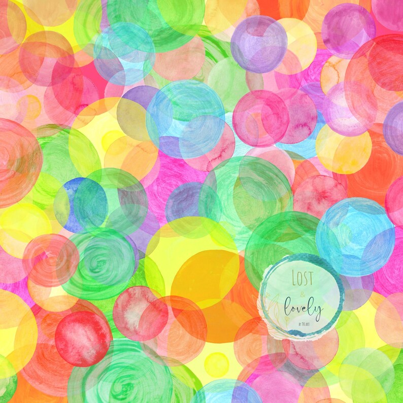 Rainbow Digital Paper Set, Backgrounds, Six 12x12 Rainbow Patterns - Etsy