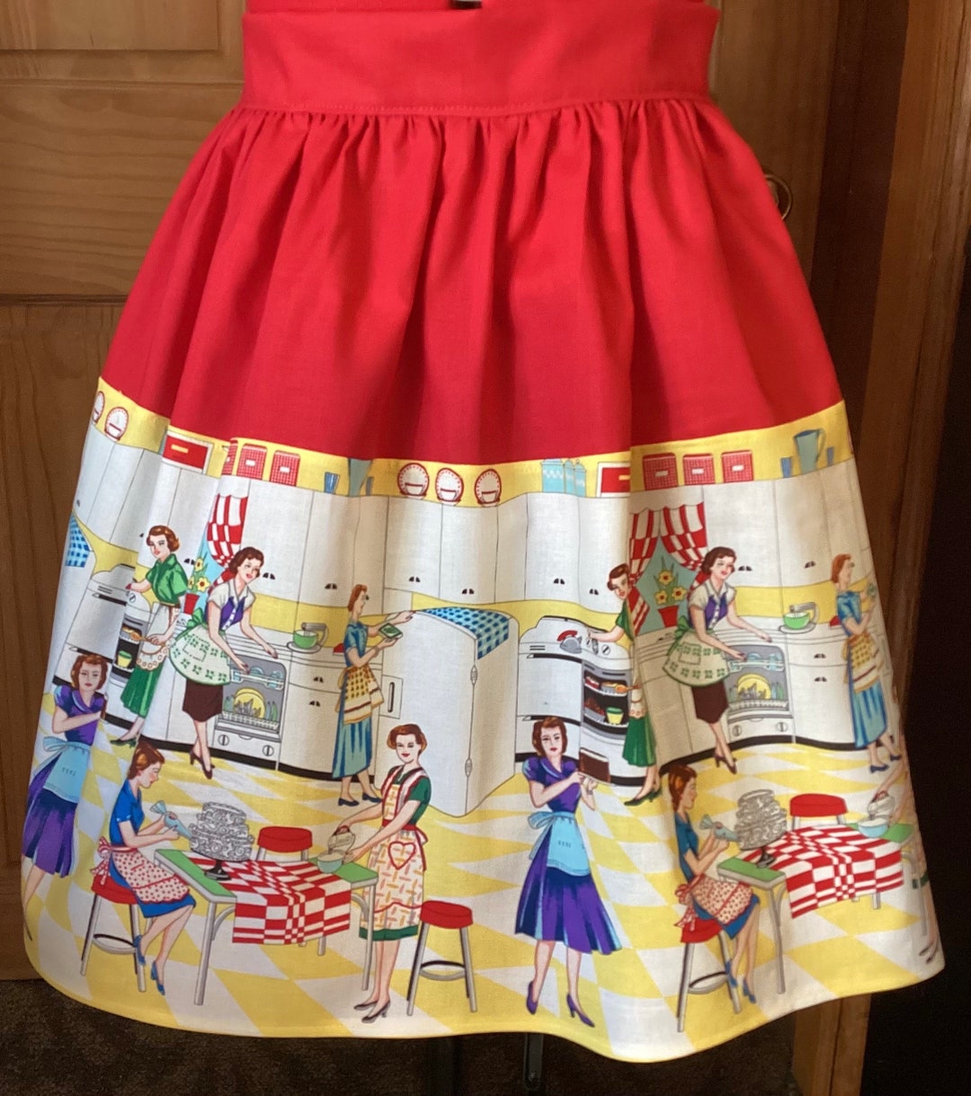 Apron Vintage Retro 50’s Style Apron Sm/med and Lg/xl Hand Made - Etsy