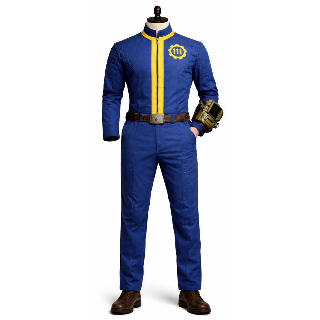 Fallout Vault 111 Cosplay Suit – Belt Included - Etsy