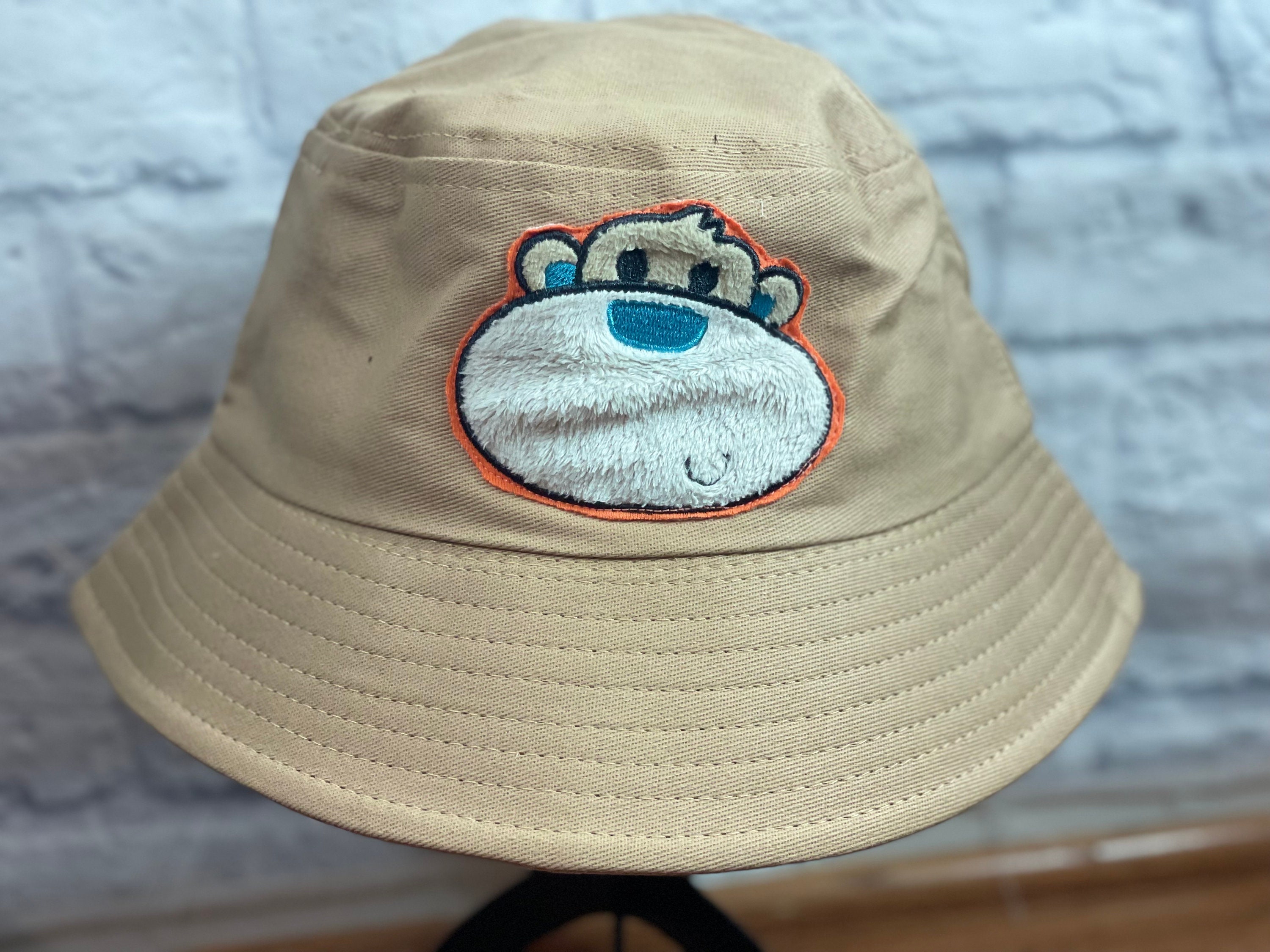 Upcycled Bucket Hat Monkey One Size Fit by S Threads Boutique - Etsy